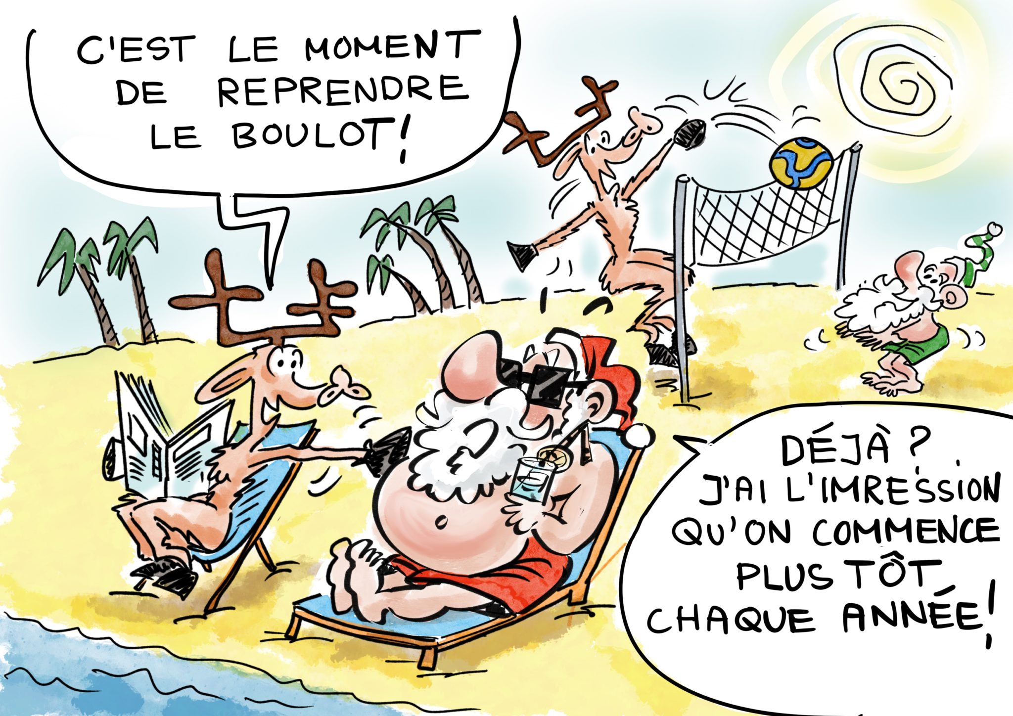 Noël approche… – Dano-Cartoon